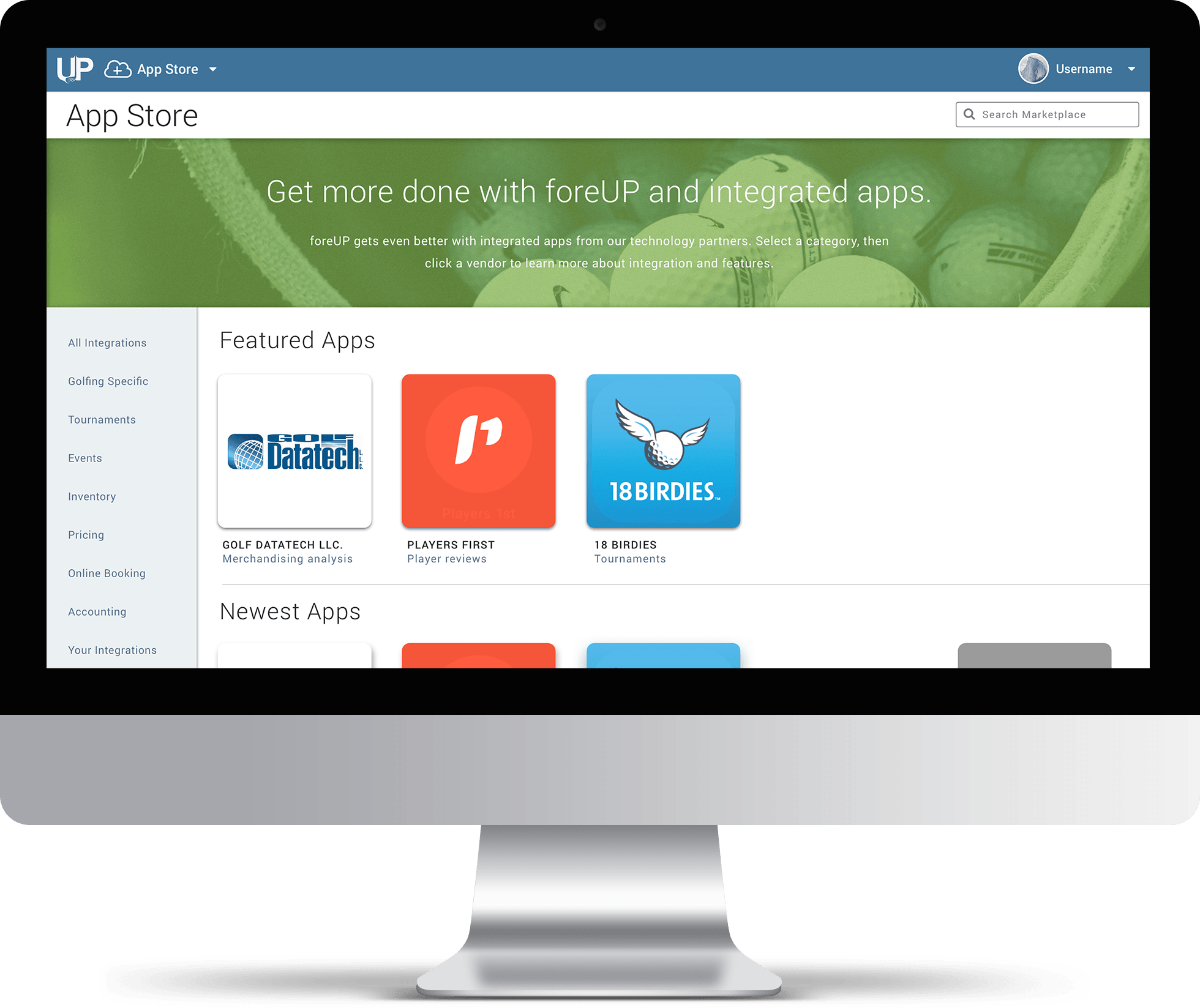 The foreUP App Store - foreUP